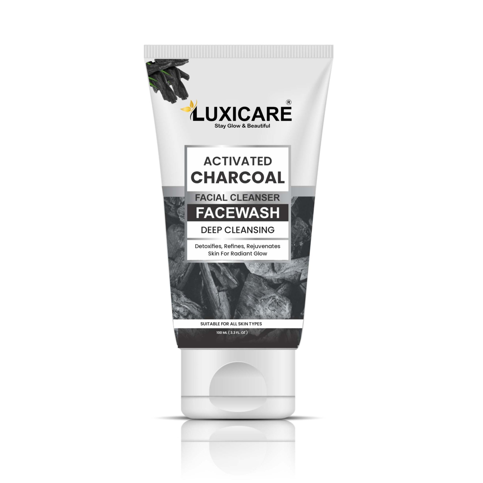 Charcoal Face Wash: Detoxify and Revitalize Your Skin – LUXICARE